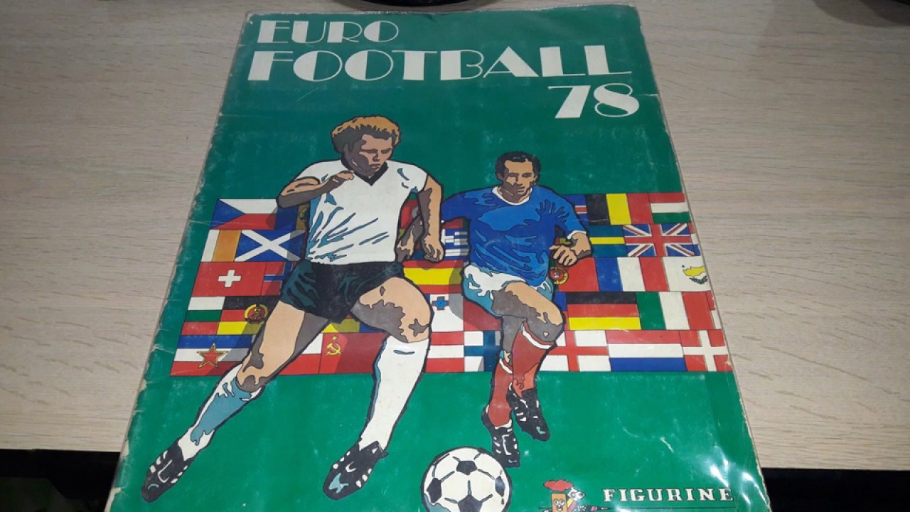 Panini COMPLETE Euro Football 78 sticker album review. 1978 - YouTube