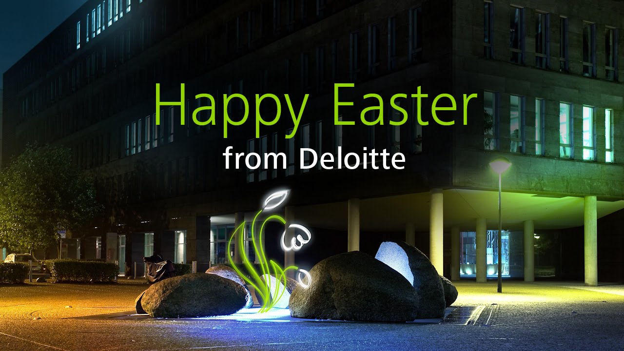 Happy Easter from Deloitte - YouTube