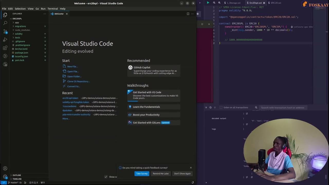 How To Modify ERC20 to SPL Token With Solang Solidity - Solang Solidity For Solana Course 101 ...