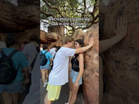 Recreating couples we saw at Disney