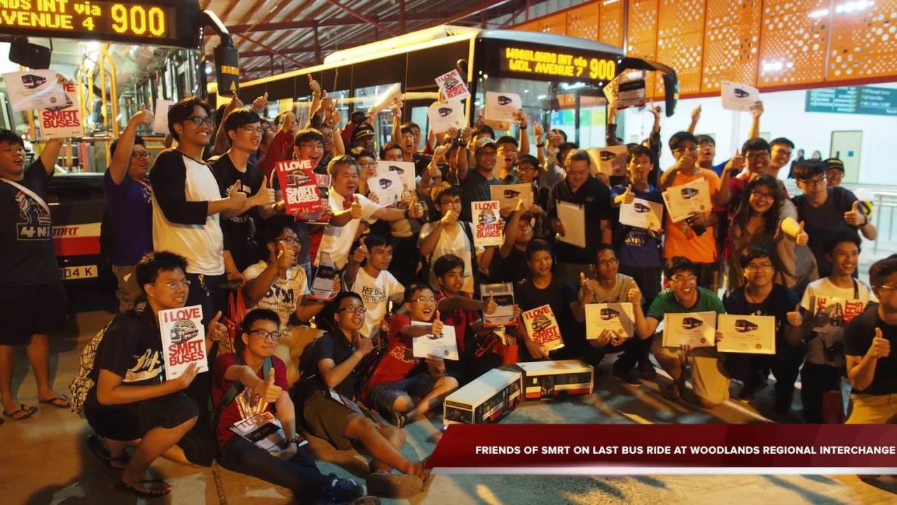 Official opening of the new SMRT Woodlands Temporary Bus Interchange ...