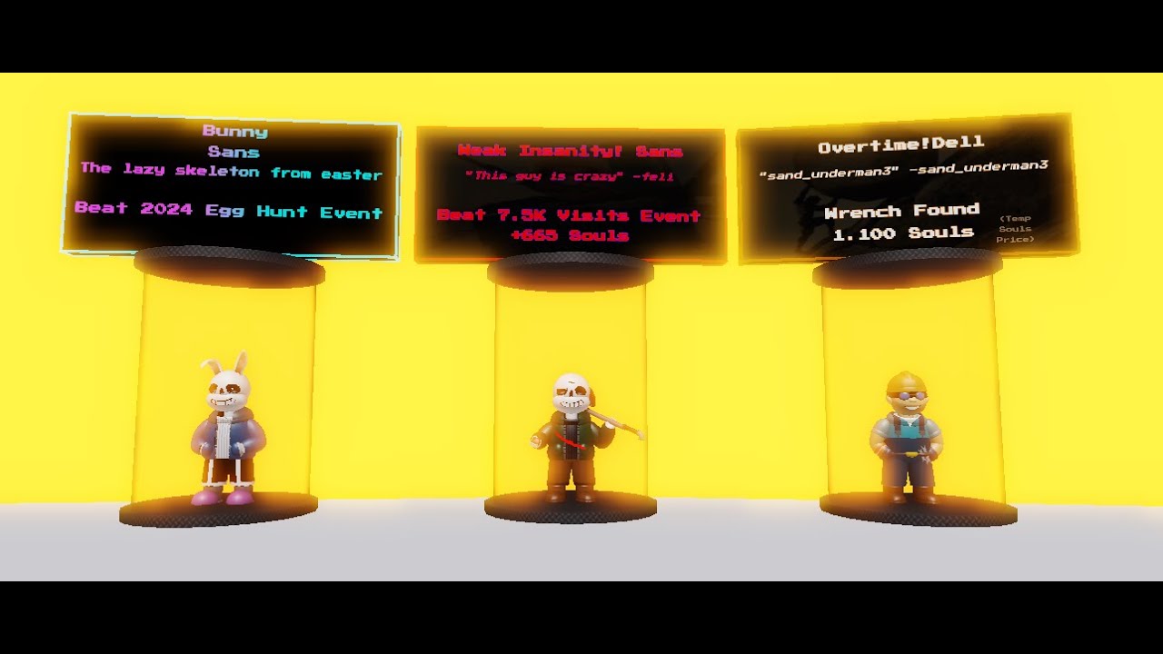 Undertale Godverse Fighters Characters Showcase - YouTube