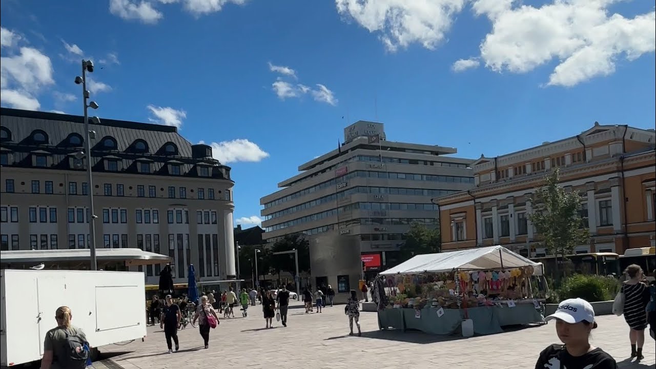 Kaupunki Turku - Soumi 🇫🇮 Thành Phố Turku - Phần Lan ( Turku City - Finland Summer) 4K - YouTube