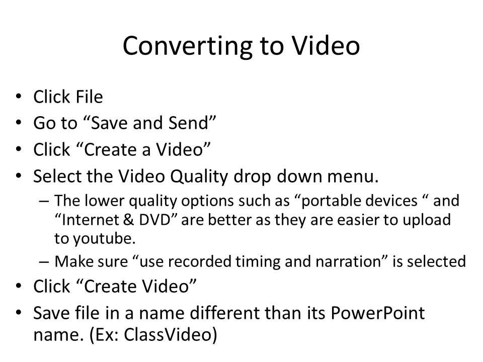 How To Upload A Powerpoint To Youtube YouTube How To Upload A Powerpoint To Youtube YouTube
