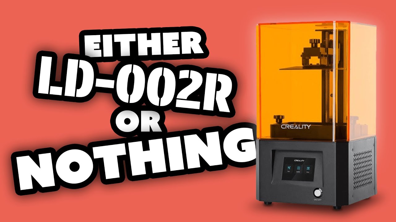 Creality LD 002R Resin Printer | IS IT WORTH IT - YouTube
