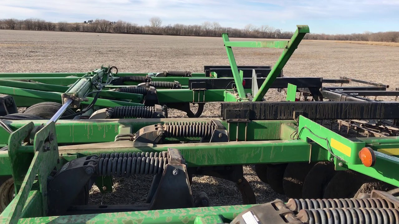 2008 John Deere 512 Disk/Ripper (22' 6" Wide) - YouTube