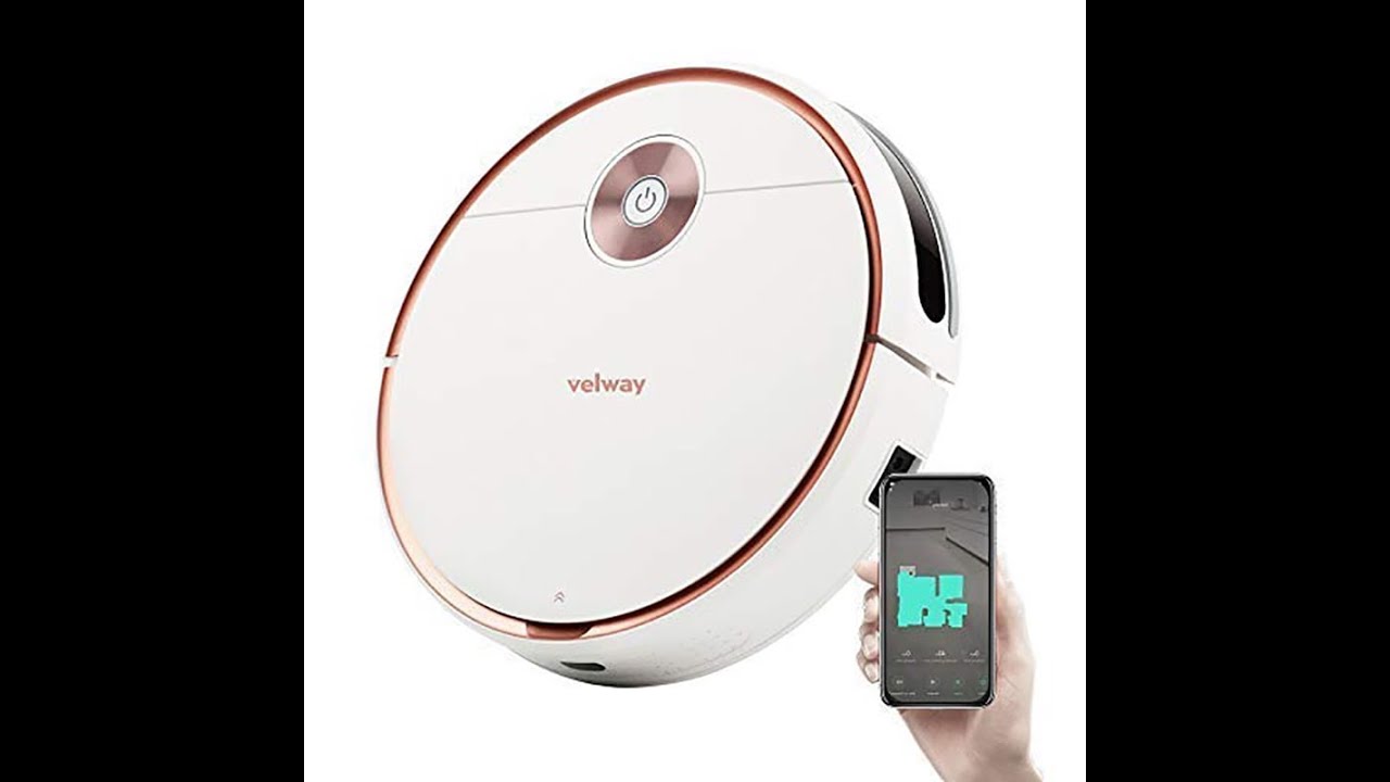 Velway Y51 Robotic Vacuum Cleaner - YouTube