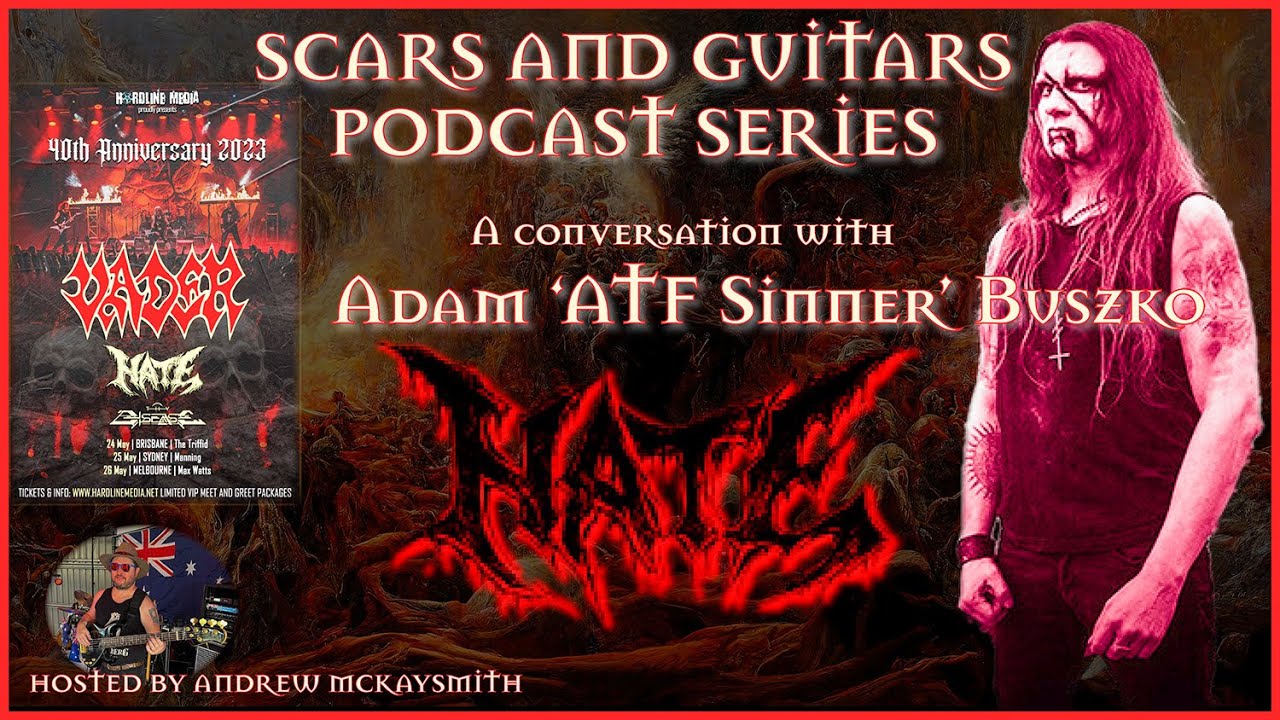 A conversation with Adam 'ATF Sinner' Buszko (Hate) - YouTube
