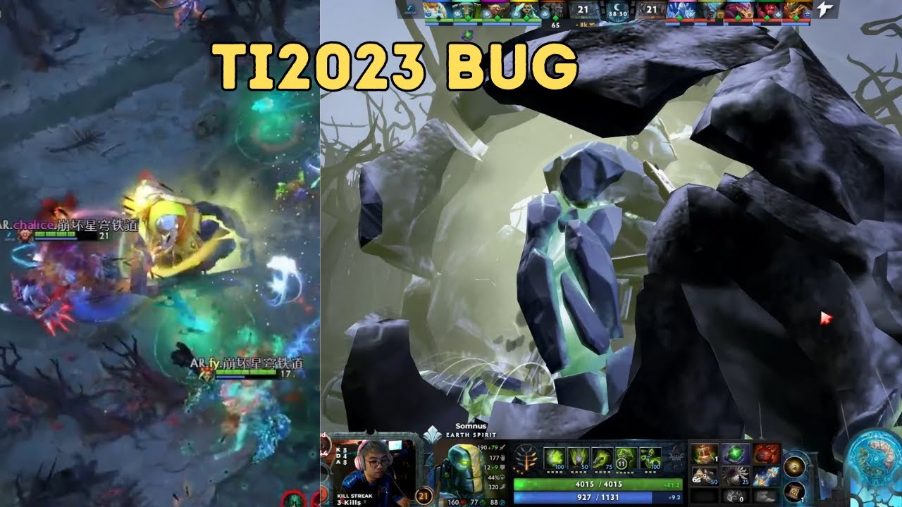 BUG at TI2023: Rolling Boulder BKB into Centaur Aghs - Azure Ray vs ...