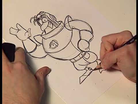 3-2-1 Penguins!: How to Draw Midgel - YouTube