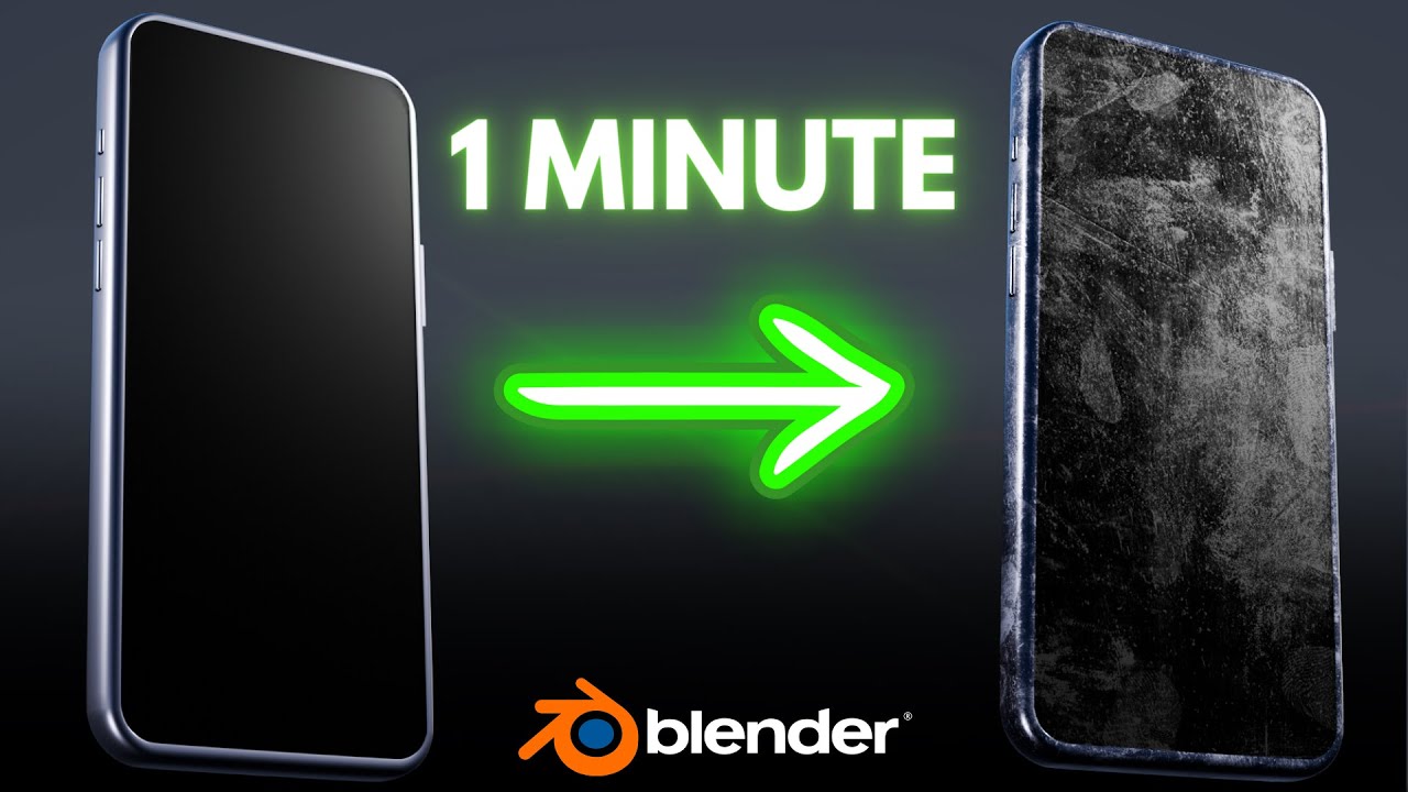 Create Surface Imperfections in Blender in 1 Minute! - YouTube