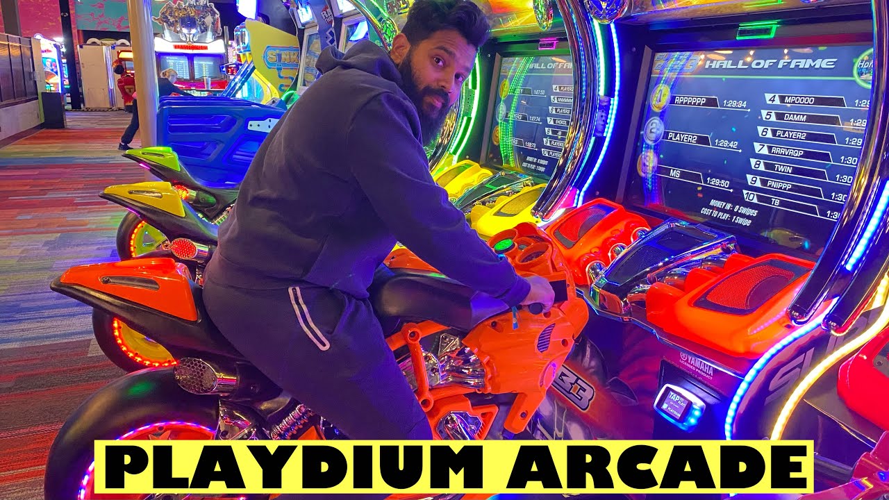 FUN INDOOR ARCADE GAMES | CANADA Tamil Vlogs - YouTube