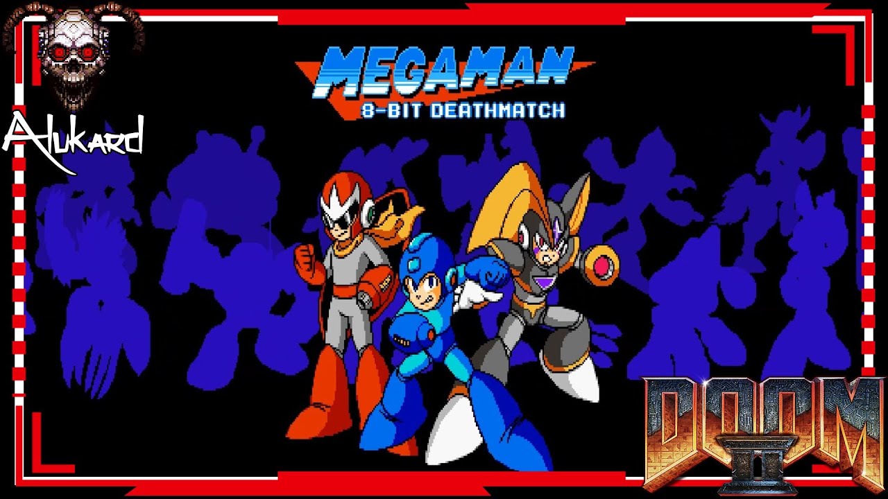 DooM II - Mega Man 8-bit Deathmatch - [Testando o modo torneio, até o ...