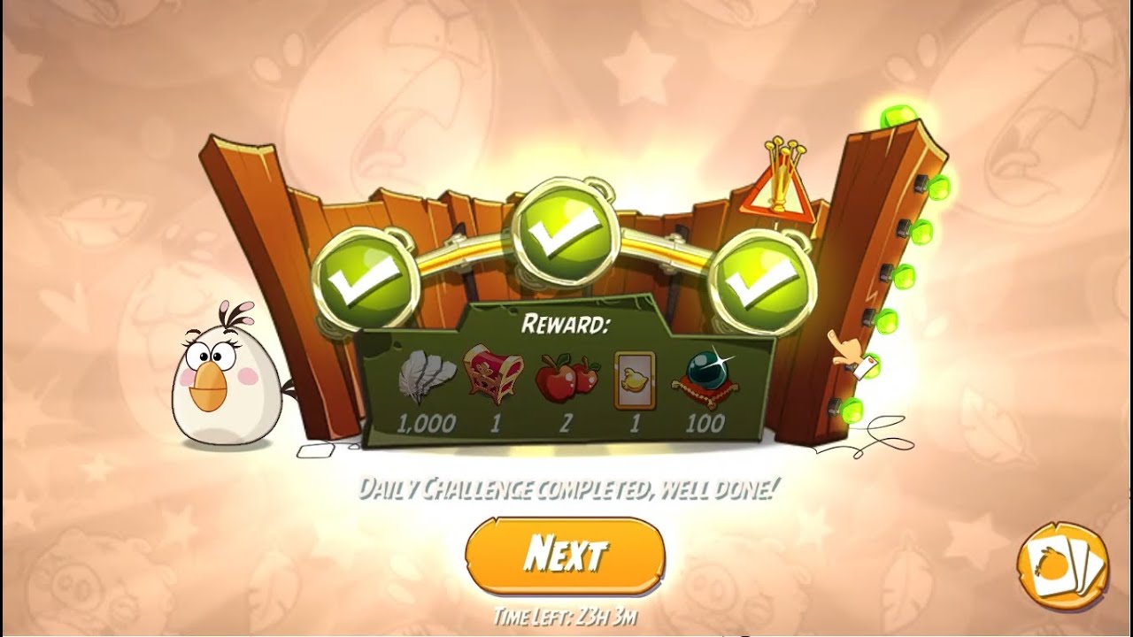 Angry Birds 2 Windows PC Daily Challenge 4-5-6 rooms for extra Matilda ...