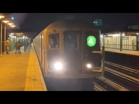 (4) Lcl (5) Exp Train Action at Fordham Road - YouTube