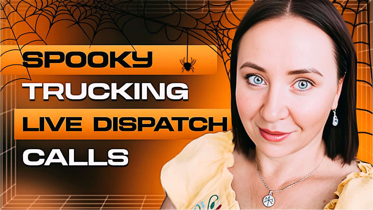 Spooky trucking, live dispatch calls #dispatchtrucks # ...