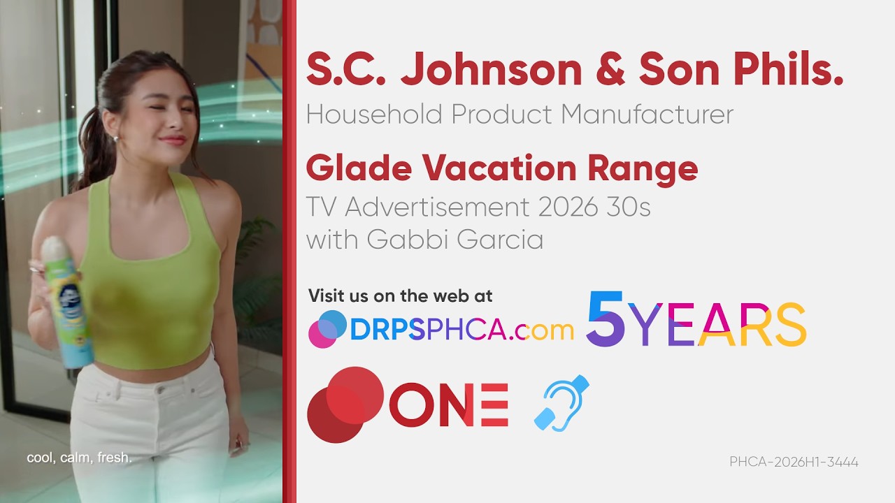Glade Vacation Range TV Ad 2026 30s with Gabbi Garcia (Philippines ...