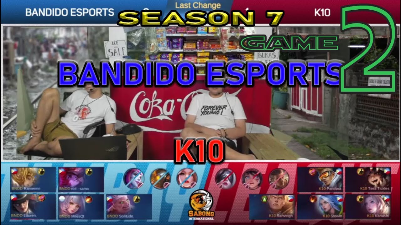 K10 VS BANDIDO ESPORTS (GAME 2) TAMBAY LEAGUE S7 GAME#16 2021 04 18 00 ...