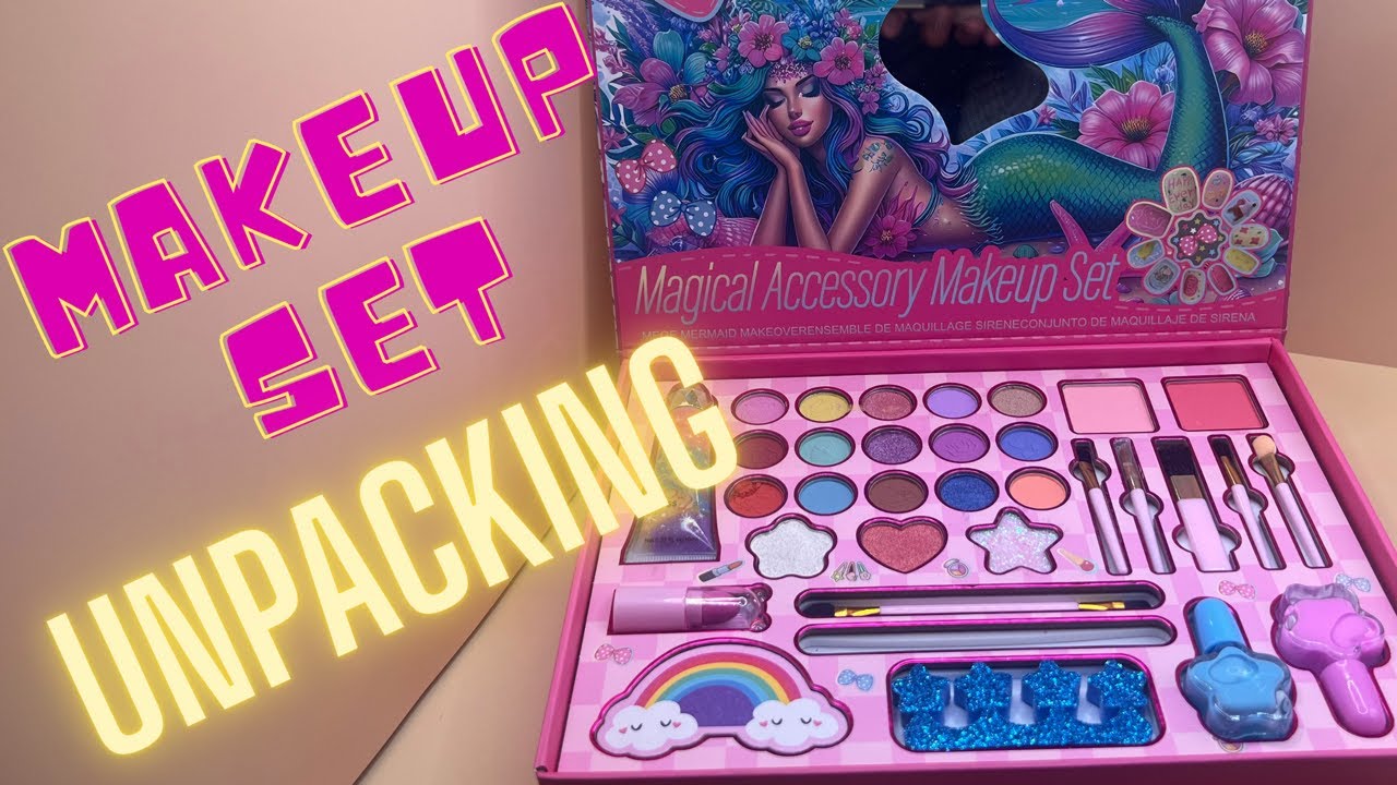 Unpacking Magical Makeup Set! - YouTube