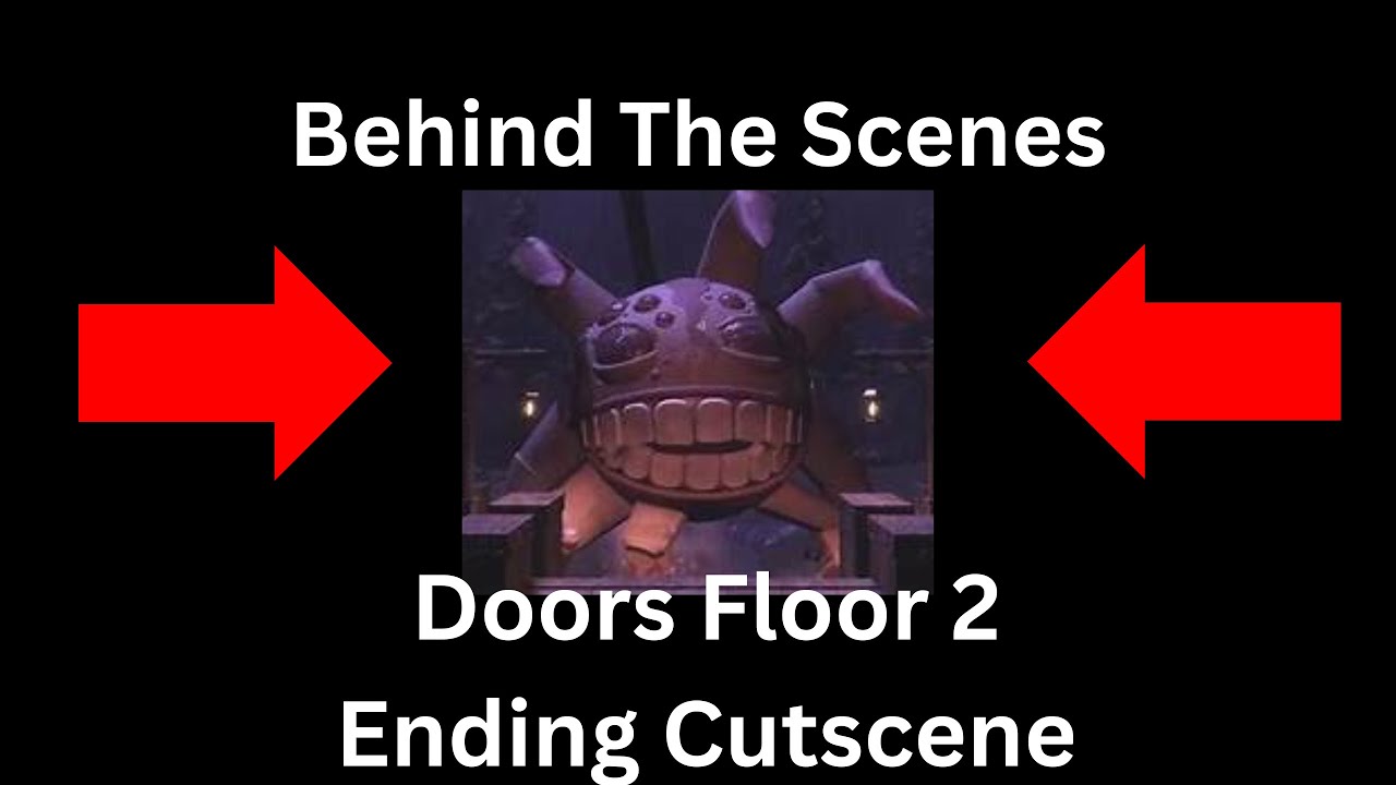 DOORS FLOOR 2 ENDING CUTSCENE | BEHIND THE SCENES - YouTube
