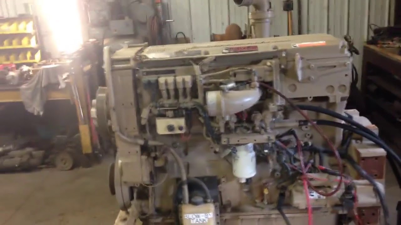 Cummins QSX-15 Diesel Engine, 755hp, 1800rpm, 2011, USA - YouTube