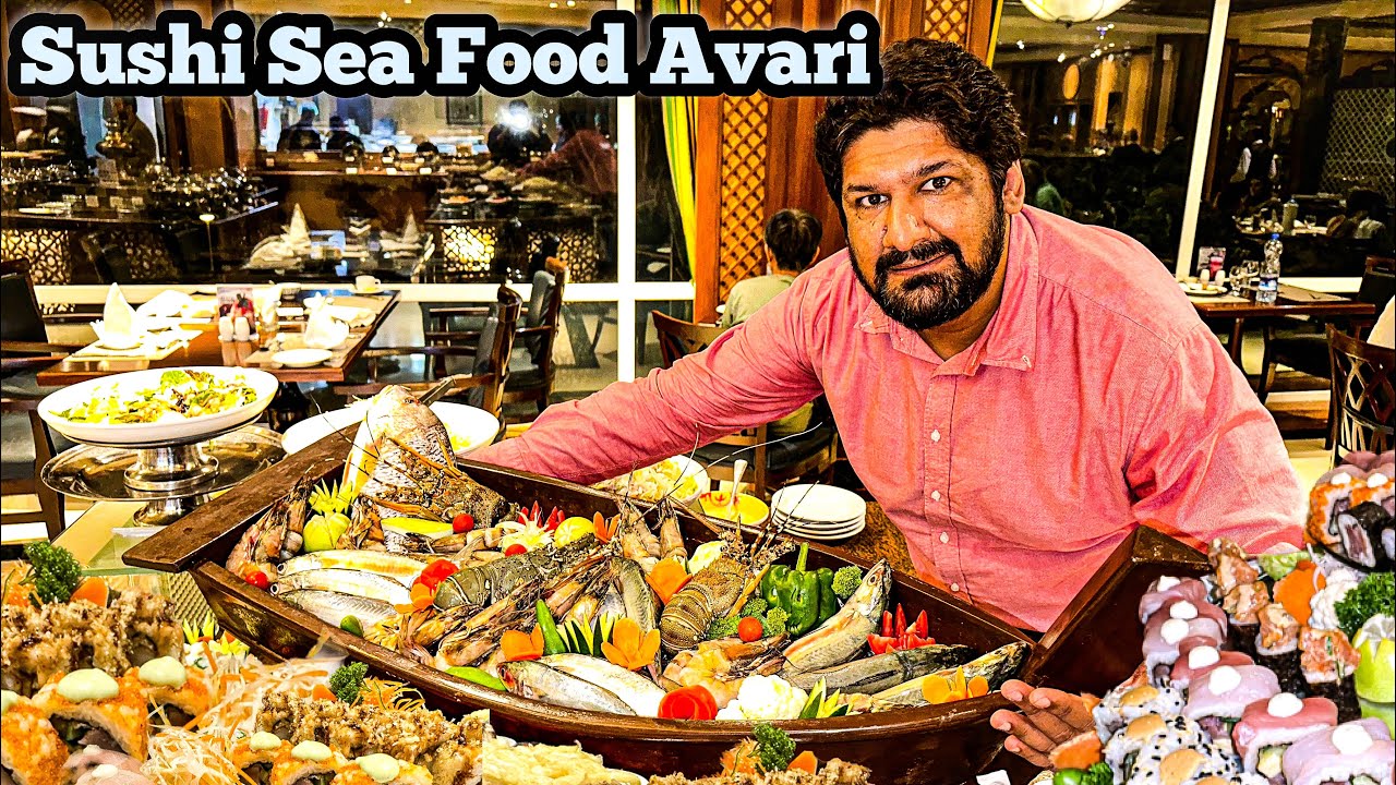Sushi Sea Food At Avari Tower Karachi @eatanddiscover - YouTube