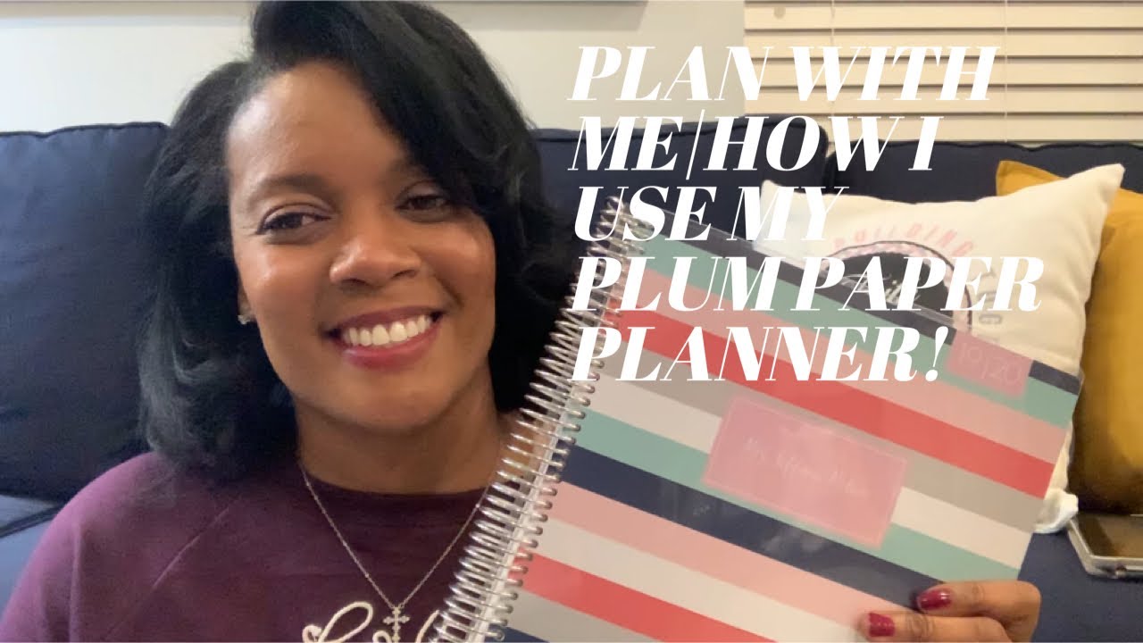 Plum Paper Planner| How To Use Your Planner | Plan With Me| Planner Set ...