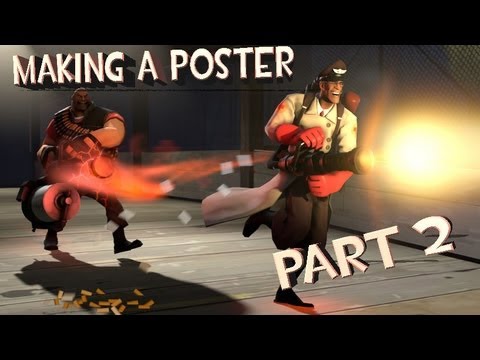 [SFM Tutorial] Making a Poster - Part 2 (locking) - YouTube