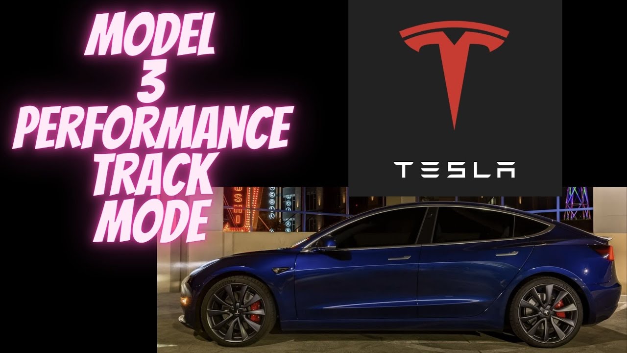 TESLA MODEL 3 PERFORMANCE TRACK MODE! SPIN-OUT! WATCH TILL THE END ...