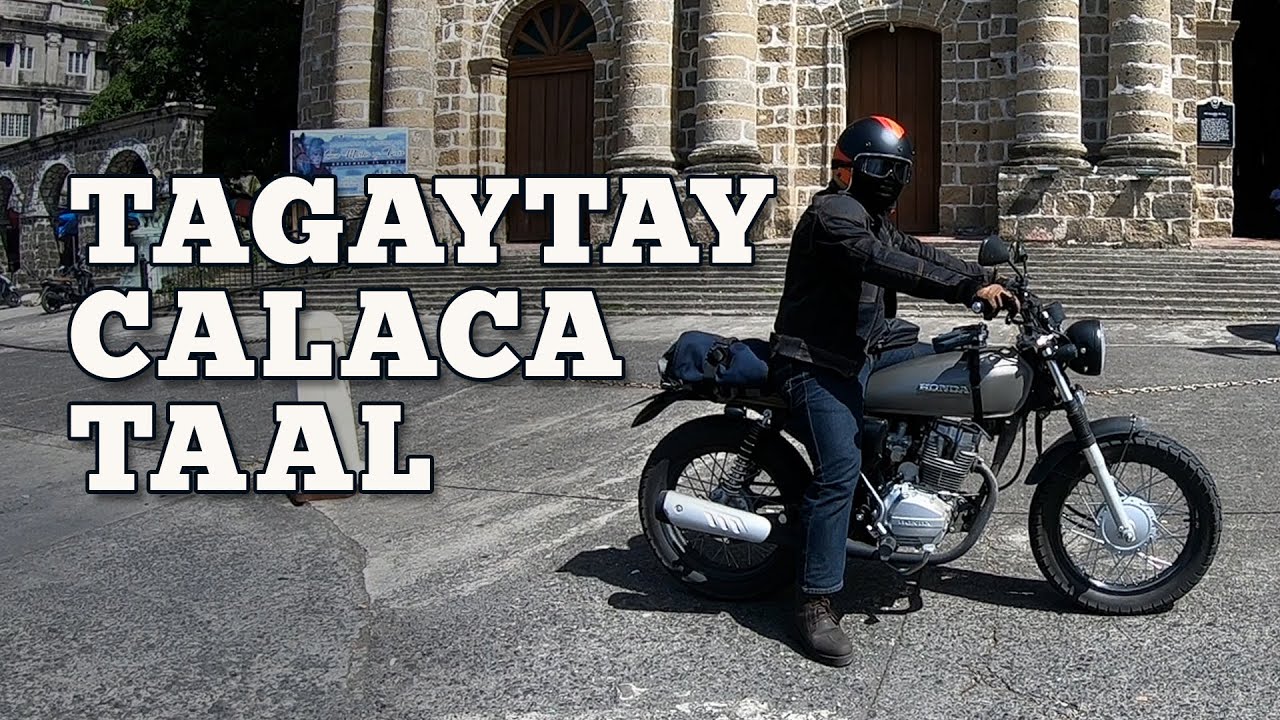 TAGAYTAY CALACA TAAL RIDE - YouTube