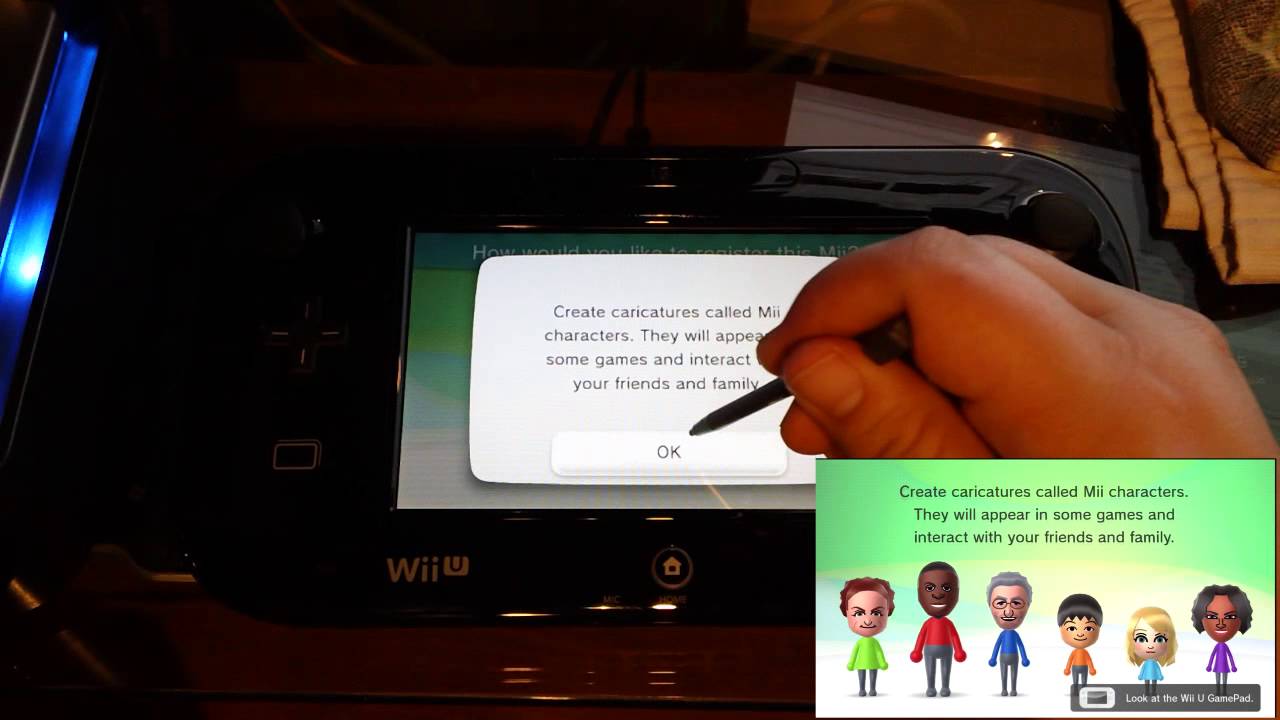 Nintendo Wii U - First Bootup (Setup) - YouTube