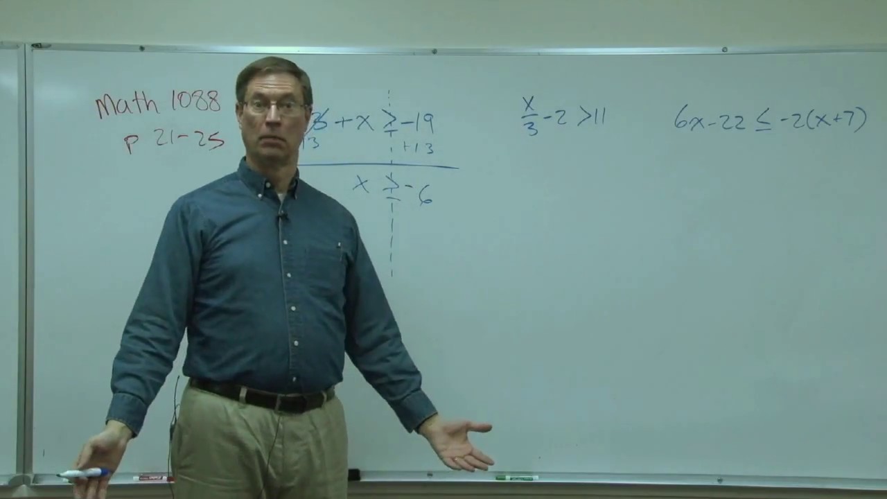 Math 1088 p. 21-25 - YouTube
