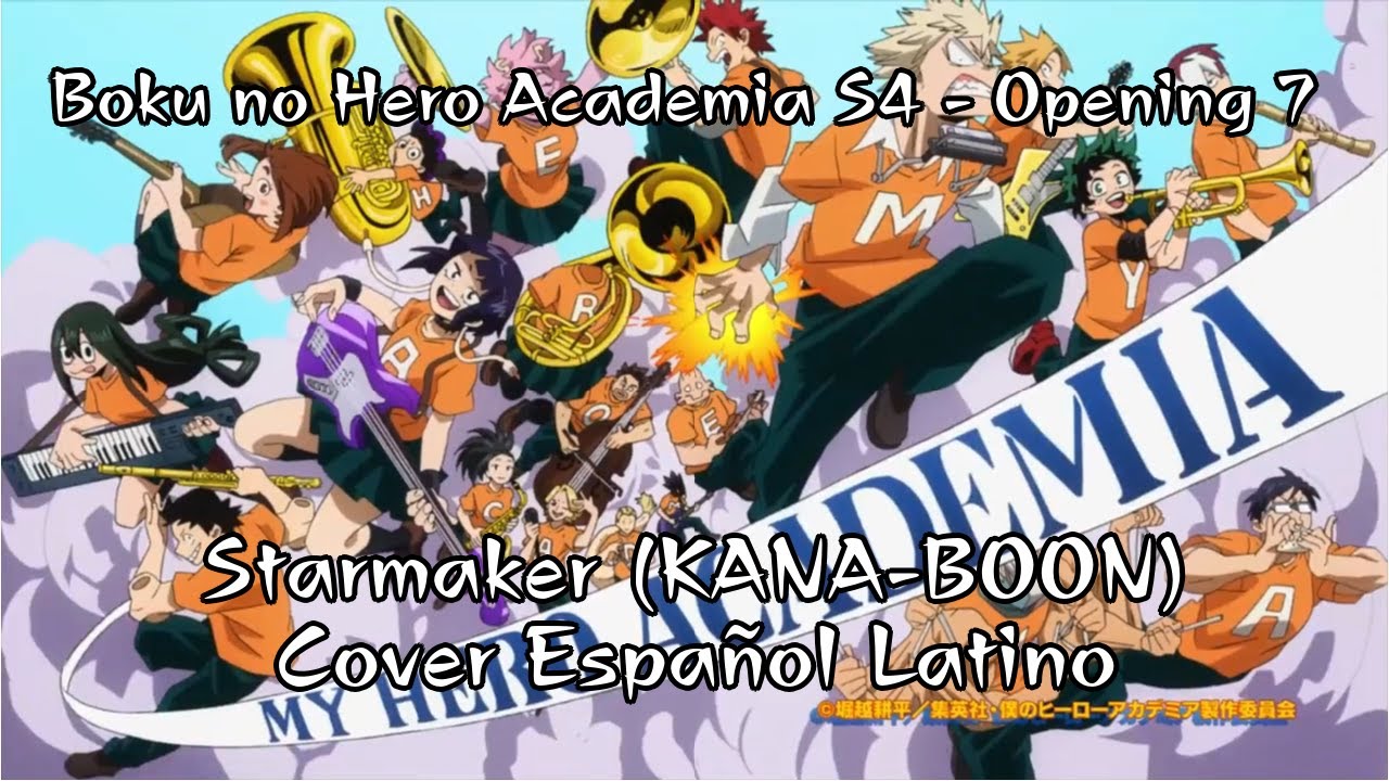 Boku no Hero Academia - Opening 7 Star Marker (KANA-BOON) - Cover ...