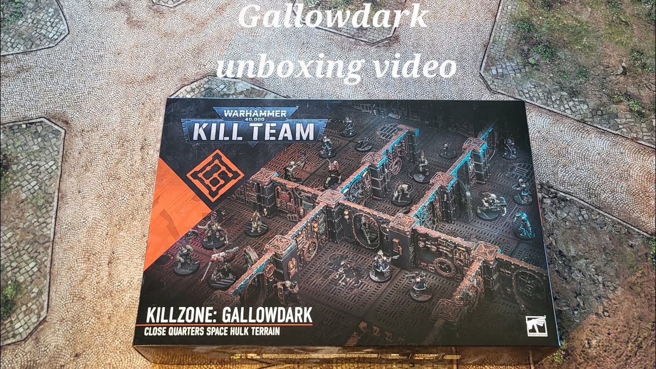 Warhammer Kill Team: Gallowdark unboxing video - YouTube