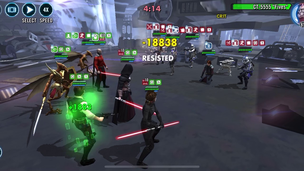 SWGOH Update to in-game effects - YouTube