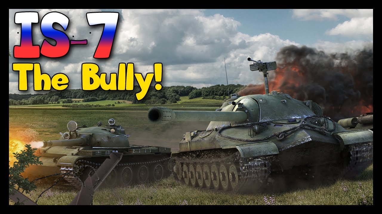World of Tanks IS-7 Gameplay | Tier 10 Bully the Brawler! [Third ...