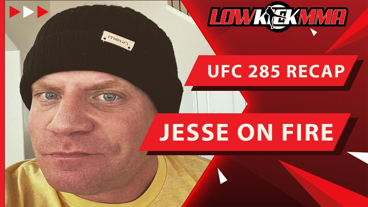 Jesse ON FIRE - Post UFC 285 Recap with Low Kick MMA - Jon Jones ...