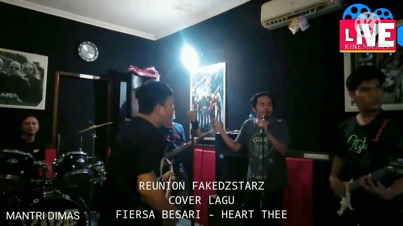 Reunion Band Jaman Dulu Cover Lagu Fiersa Besari - Heart Thee - YouTube