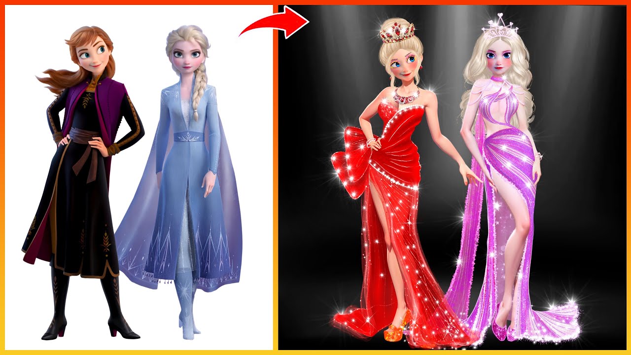 Elsa vs Anna FASHION SHOWDOWN - Who Wears It Better? | Fashion wow ...