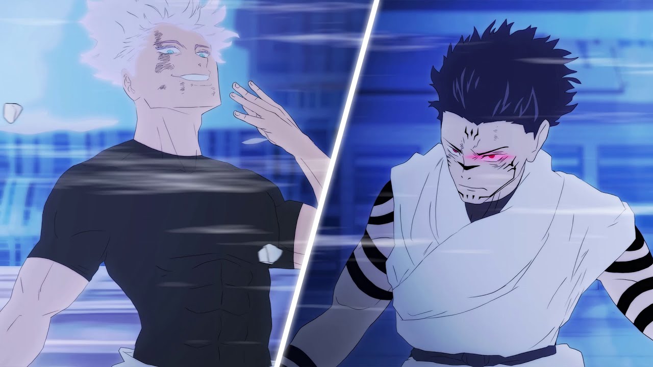 GOJO VS SUKUNA FAN ANIMATION | JUJUTSU KAISEN 235 - YouTube