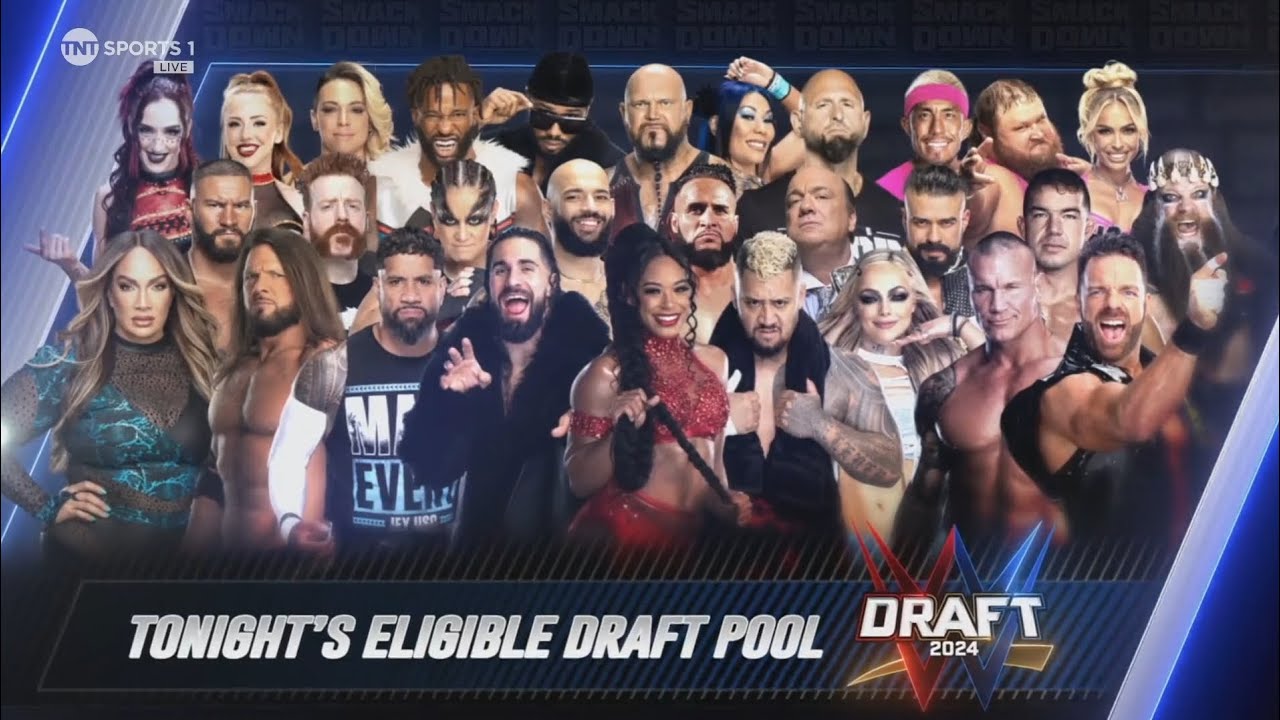 WWE Draft 2024 Round 4: SmackDown, Apr. 26, 2024 - YouTube