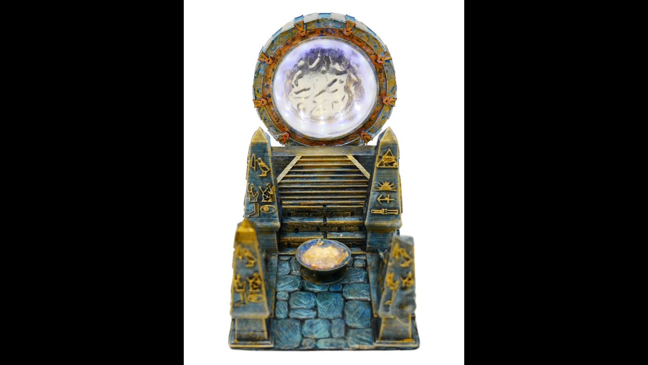 Infinity Mirror Stargate Portal Book Nook Short sizzle Reel - YouTube