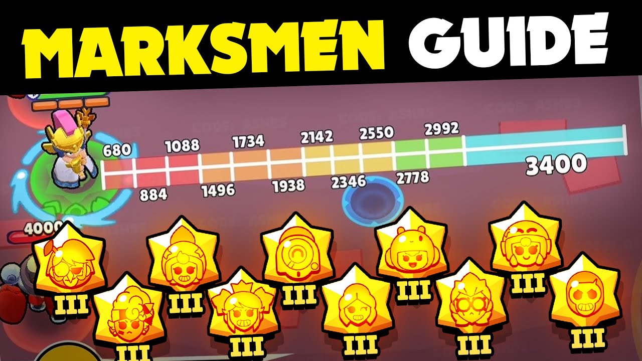 PRO MARKSMAN GUIDE - Brawl Stars - YouTube