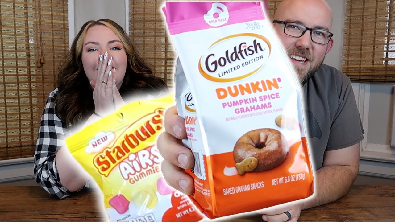 Dunkin Pumpkin Goldfish & Starburst Airs - YouTube