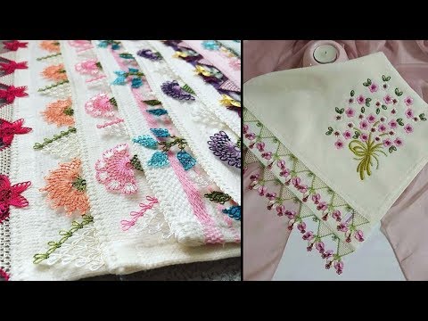 YENİ HAVLU KENARI MODELLERİ #03 - Çeyizlik İğne Oyası Havlu Kenarı