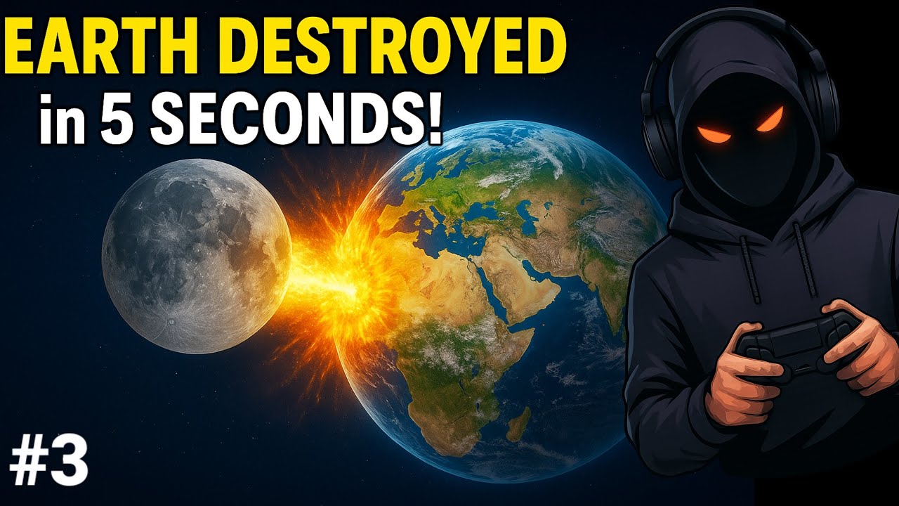 EARTH DESTROYED in 5 SECONDS ! - YouTube
