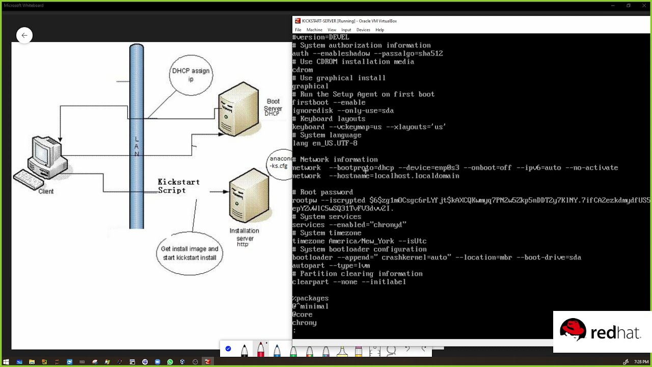 Redhat - KickStart configuration via HTTP - YouTube