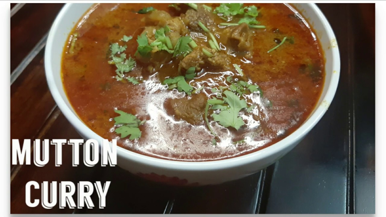 Mutton Gravy Chettinad Style Recipe || Mutton Curry || Mutton Recipes ...