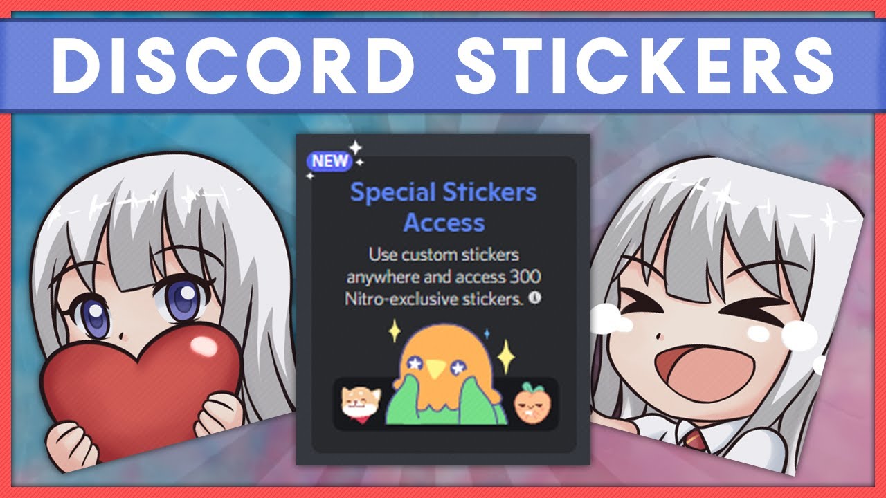 Get NEW DISCORD STICKERS | New Server Boost / Nitro Feature! - YouTube