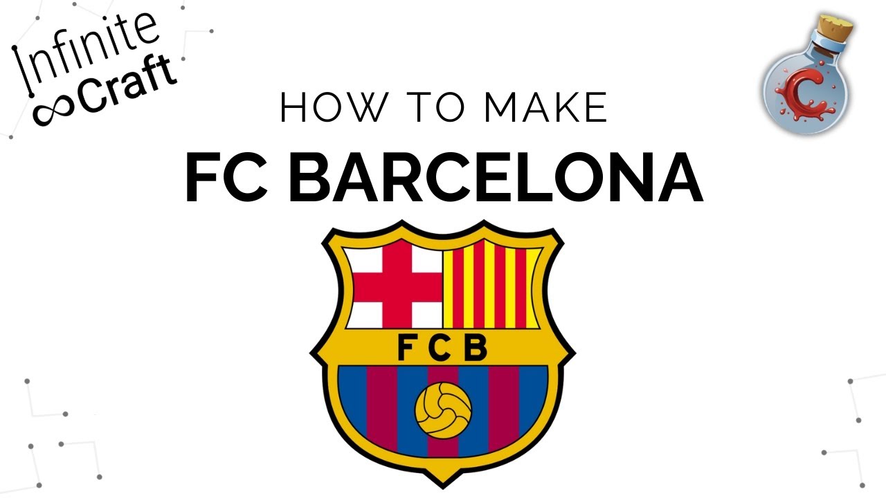 How to make FC Barcelona in Infinite Craft? - YouTube